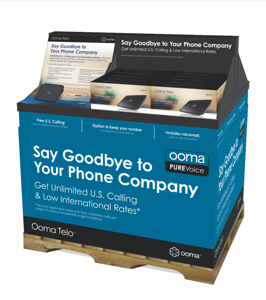 POP Displays | Ooma | Zooka Creative